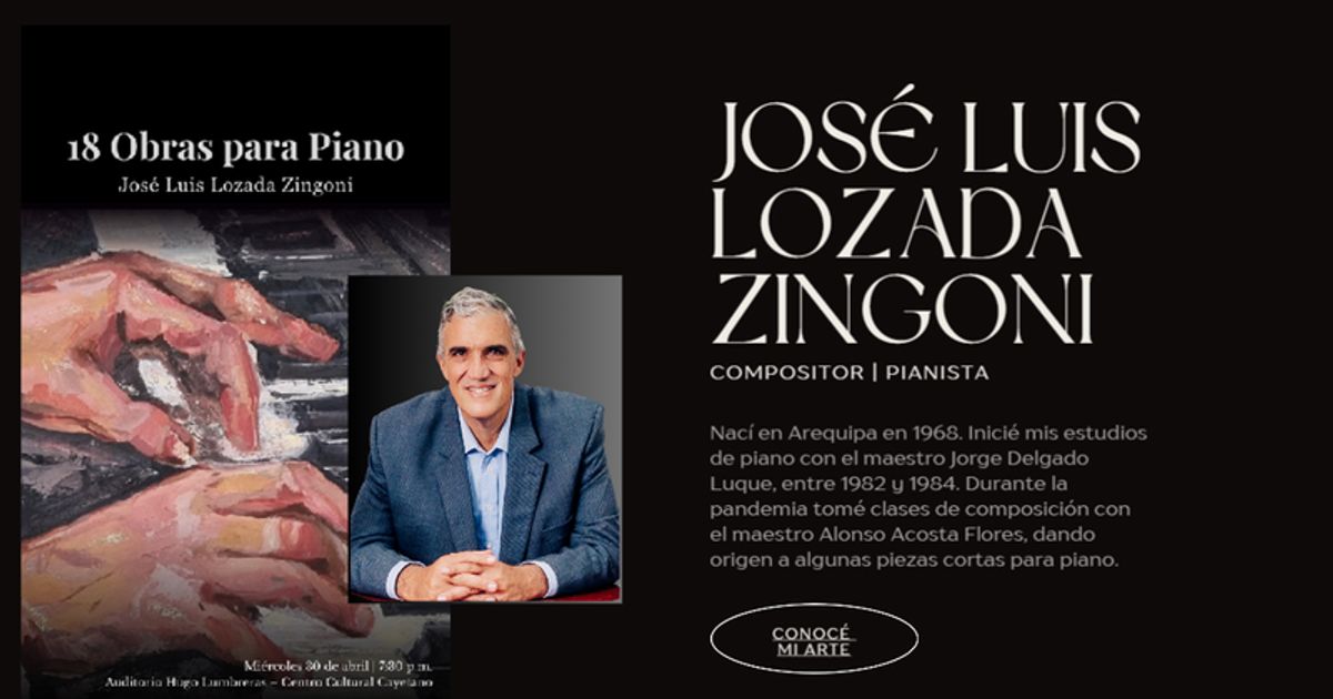 José Luis Lozada Zingoni | Compositor | Pianista